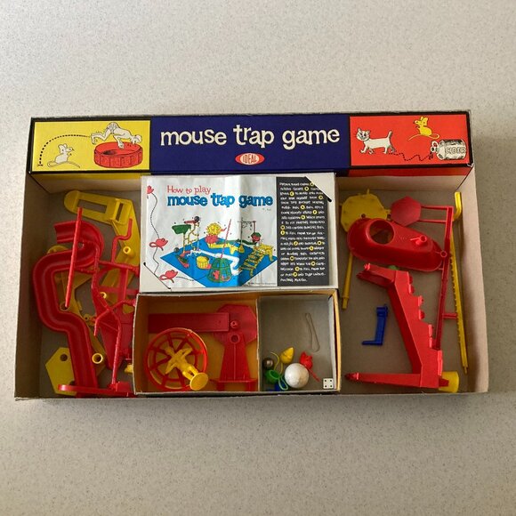 Ideal Toy Corp. | Toys | Vintage Mouse Trap Board Game 963 Ideal Toy ...